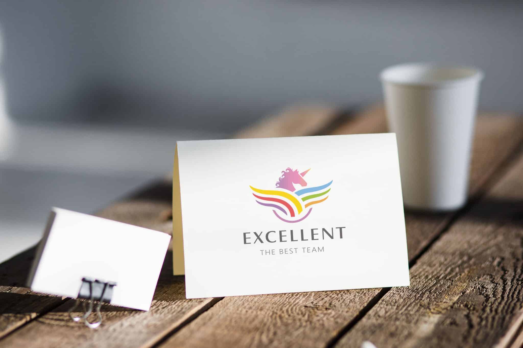 Excellent Team LOGO設計案例 - 龐果設計